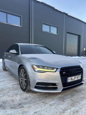 Grey Audi A6 2016 in Vilnius, with an engine capacity of 3.00 L and mileage of 342 thousand km for 11999 €, photo  on AUTOMOTO.COM.LV