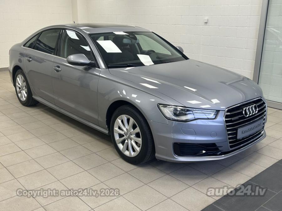 Grey Audi A6 2016 in Parnu, with an engine capacity of 2.97 L and mileage of 169 thousand km for 18900 €, photo 1 on AUTOMOTO.COM.LV