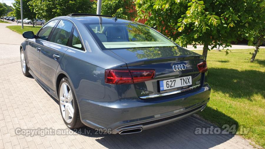 Grey Audi A6 2016 in Tartu, with an engine capacity of 2.00 L and mileage of 59 thousand km for 21990 €, photo 7 on AUTOMOTO.COM.LV