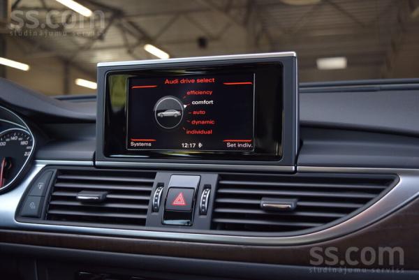 Grey Audi A6 2016 in Riga, with an engine capacity of 2.00 L and mileage of 168 thousand km for 16200 €, photo 8 on AUTOMOTO.COM.LV