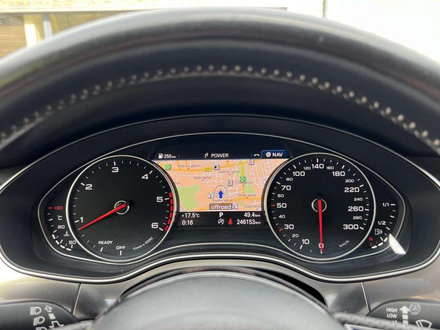Серый Ауди А6 2016 в Кедайняй, объемом двигателя 2.97 л и пробегом 246 тыс. км за 14850 €, фото 39 на AUTOMOTO.COM.LV