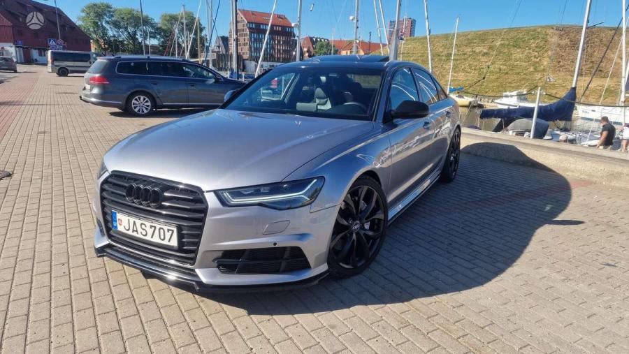 Grey Audi A6 2016 in Klaipeda, with an engine capacity of 3.00 L and mileage of 183 thousand km for 20300 €, photo 8 on AUTOMOTO.COM.LV