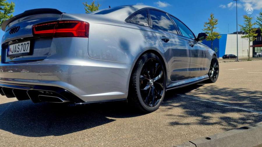 Grey Audi A6 2016 in Klaipeda, with an engine capacity of 3.00 L and mileage of 183 thousand km for 20300 €, photo 13 on AUTOMOTO.COM.LV