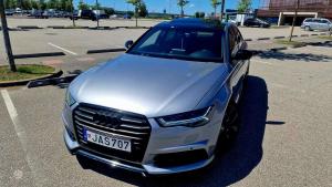 Grey Audi A6 2016 in Klaipeda, with an engine capacity of 3.00 L and mileage of 183 thousand km for 20300 €, photo 15 on AUTOMOTO.COM.LV