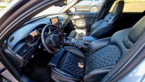 Grey Audi A6 2016 in Klaipeda, with an engine capacity of 3.00 L and mileage of 183 thousand km for 20300 €, photo 19 on AUTOMOTO.COM.LV