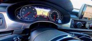 Grey Audi A6 2016 in Klaipeda, with an engine capacity of 3.00 L and mileage of 183 thousand km for 20300 €, photo 20 on AUTOMOTO.COM.LV