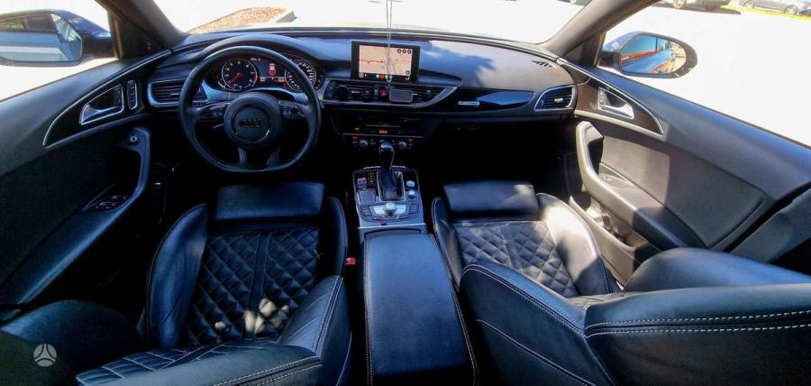 Grey Audi A6 2016 in Klaipeda, with an engine capacity of 3.00 L and mileage of 183 thousand km for 20300 €, photo 23 on AUTOMOTO.COM.LV