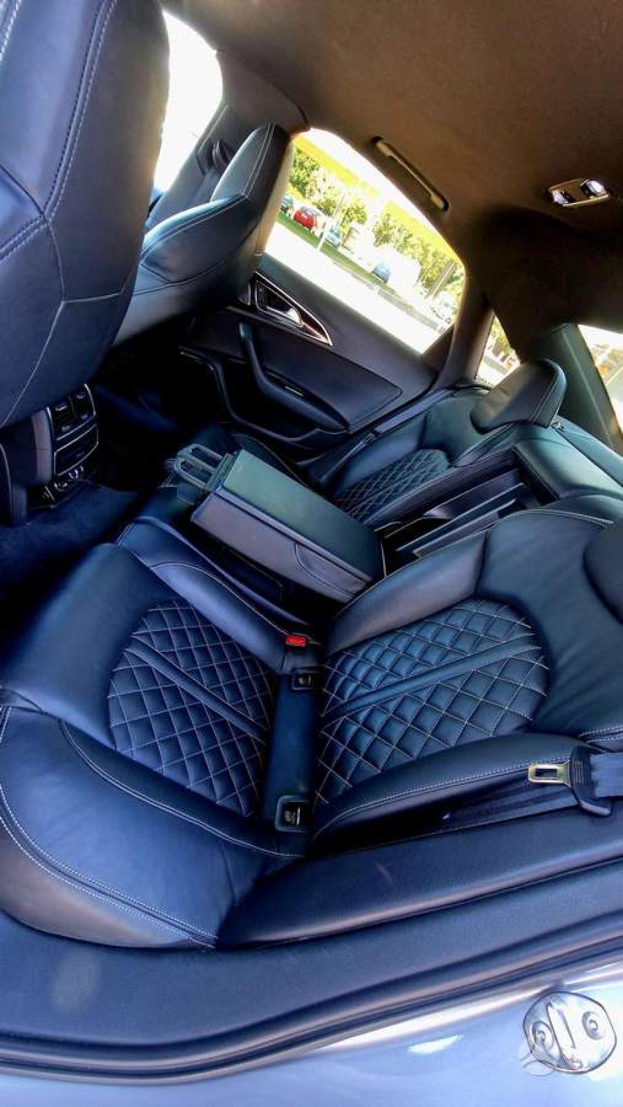 Grey Audi A6 2016 in Klaipeda, with an engine capacity of 3.00 L and mileage of 183 thousand km for 20300 €, photo 24 on AUTOMOTO.COM.LV