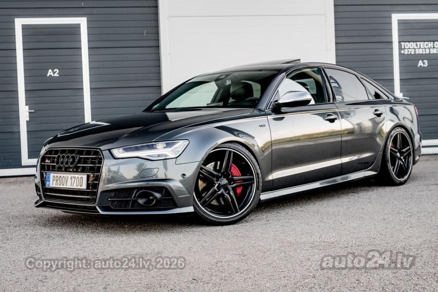 Pelēks Audi A6 2016 Pērnava, ar dzinēja tilpumu 3.00 L un nobraukumu 196 tūkst. km par 18999 €, foto 1 vietnē AUTOMOTO.COM.LV