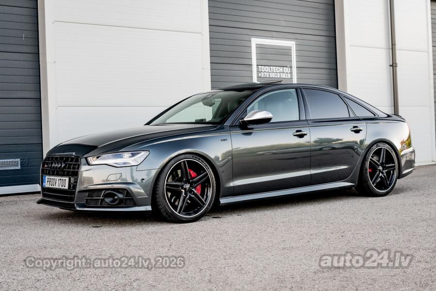 Pelēks Audi A6 2016 Pērnava, ar dzinēja tilpumu 3.00 L un nobraukumu 196 tūkst. km par 18999 €, foto 9 vietnē AUTOMOTO.COM.LV