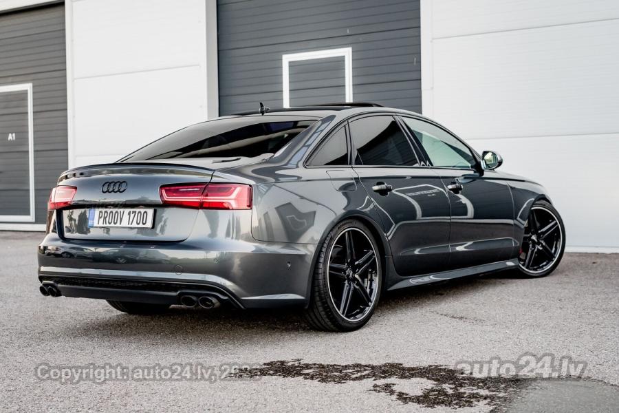 Pelēks Audi A6 2016 Pērnava, ar dzinēja tilpumu 3.00 L un nobraukumu 196 tūkst. km par 18999 €, foto 10 vietnē AUTOMOTO.COM.LV
