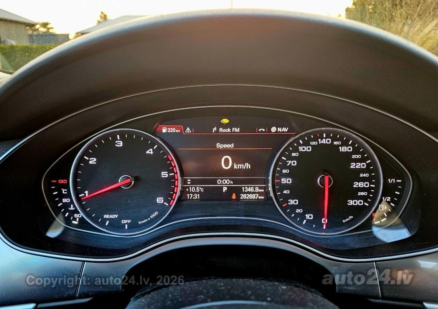 Pelēks Audi A6 2016 Tallina, ar dzinēja tilpumu 3.00 L un nobraukumu 260 tūkst. km par 14900 €, foto 8 vietnē AUTOMOTO.COM.LV