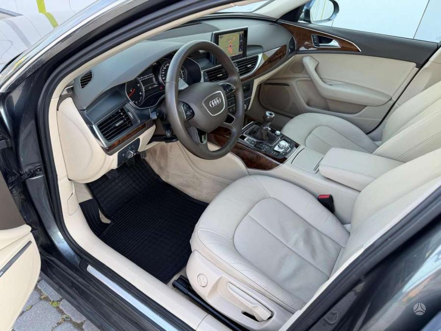 Pelēks Audi A6 2016 Raseiniai, ar dzinēja tilpumu 1.97 L un nobraukumu 276 tūkst. km par 10500 €, foto 12 vietnē AUTOMOTO.COM.LV