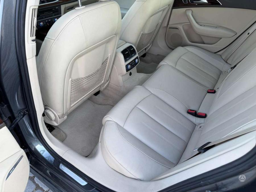 Pelēks Audi A6 2016 Raseiniai, ar dzinēja tilpumu 1.97 L un nobraukumu 276 tūkst. km par 10500 €, foto 17 vietnē AUTOMOTO.COM.LV