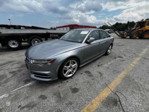 Pelēks Audi A6 2016 Viļņa, ar dzinēja tilpumu 3.00 L un nobraukumu 300 tūkst. km par 7200 €, foto  vietnē AUTOMOTO.COM.LV