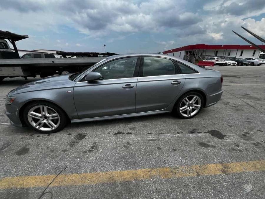 Grey Audi A6 2016 in Vilnius, with an engine capacity of 3.00 L and mileage of 300 thousand km for 7200 €, photo 9 on AUTOMOTO.COM.LV