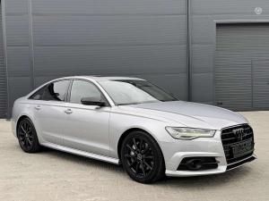 Grey Audi A6 2016 in Klaipeda, with an engine capacity of 3.00 L and mileage of 192 thousand km for 16000 €, photo 3 on AUTOMOTO.COM.LV