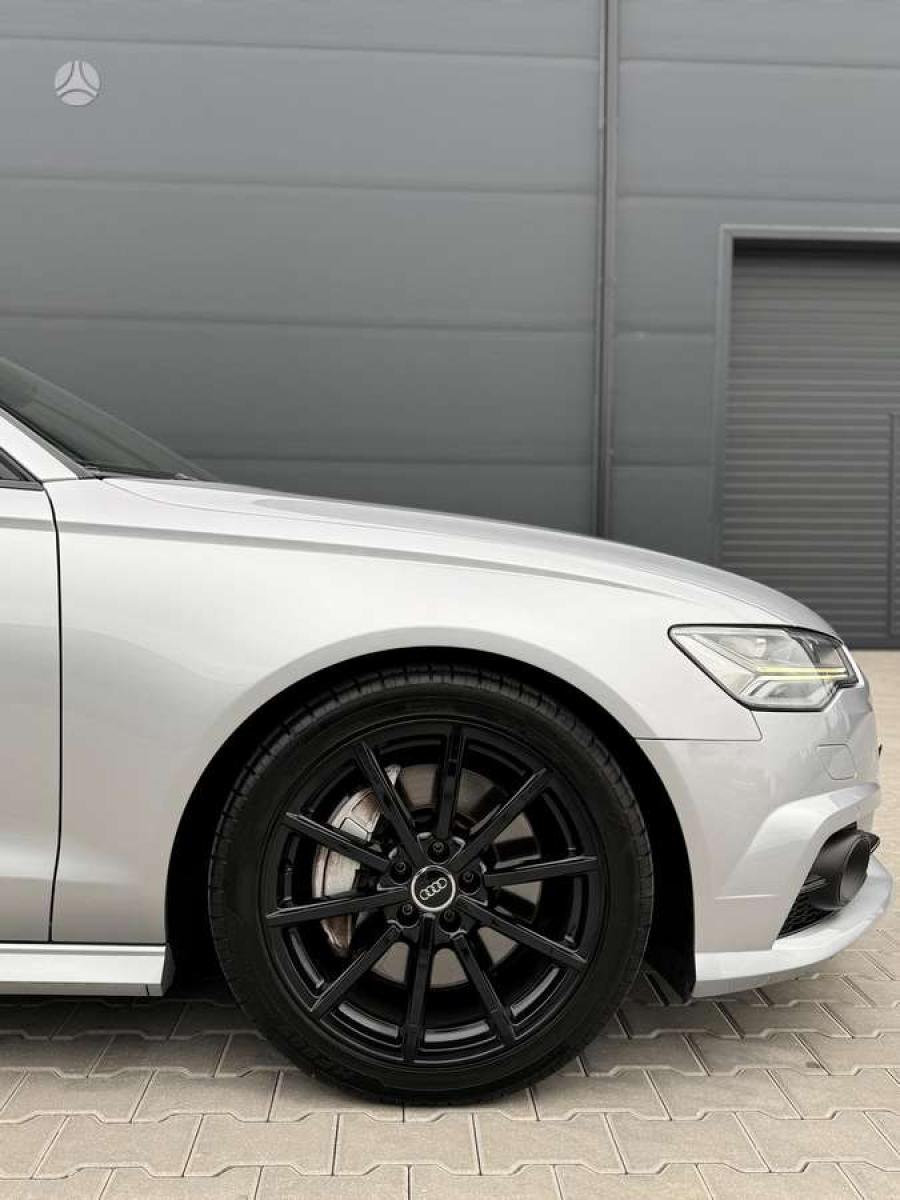 Grey Audi A6 2016 in Klaipeda, with an engine capacity of 3.00 L and mileage of 192 thousand km for 16000 €, photo 5 on AUTOMOTO.COM.LV