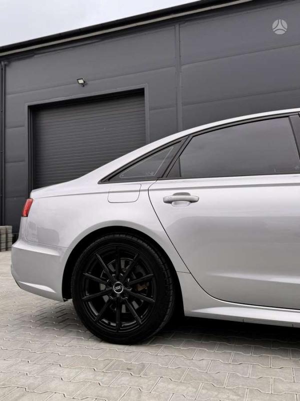 Grey Audi A6 2016 in Klaipeda, with an engine capacity of 3.00 L and mileage of 192 thousand km for 16000 €, photo 5 on AUTOMOTO.COM.LV