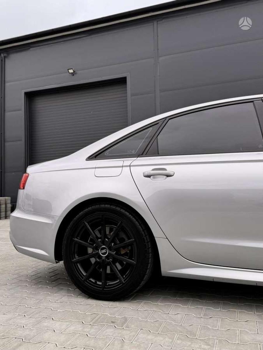 Grey Audi A6 2016 in Klaipeda, with an engine capacity of 3.00 L and mileage of 192 thousand km for 16000 €, photo 6 on AUTOMOTO.COM.LV