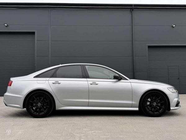 Grey Audi A6 2016 in Klaipeda, with an engine capacity of 3.00 L and mileage of 192 thousand km for 16000 €, photo 6 on AUTOMOTO.COM.LV