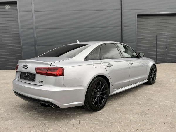 Grey Audi A6 2016 in Klaipeda, with an engine capacity of 3.00 L and mileage of 192 thousand km for 16000 €, photo 7 on AUTOMOTO.COM.LV