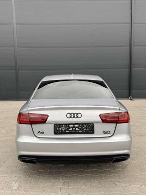 Grey Audi A6 2016 in Klaipeda, with an engine capacity of 3.00 L and mileage of 192 thousand km for 16000 €, photo 10 on AUTOMOTO.COM.LV