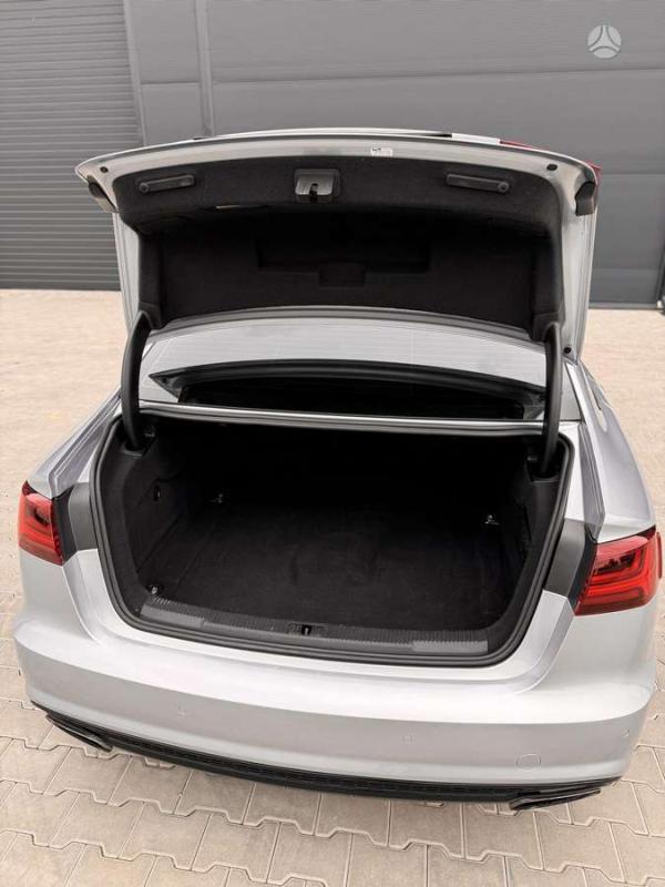 Grey Audi A6 2016 in Klaipeda, with an engine capacity of 3.00 L and mileage of 192 thousand km for 16000 €, photo 10 on AUTOMOTO.COM.LV