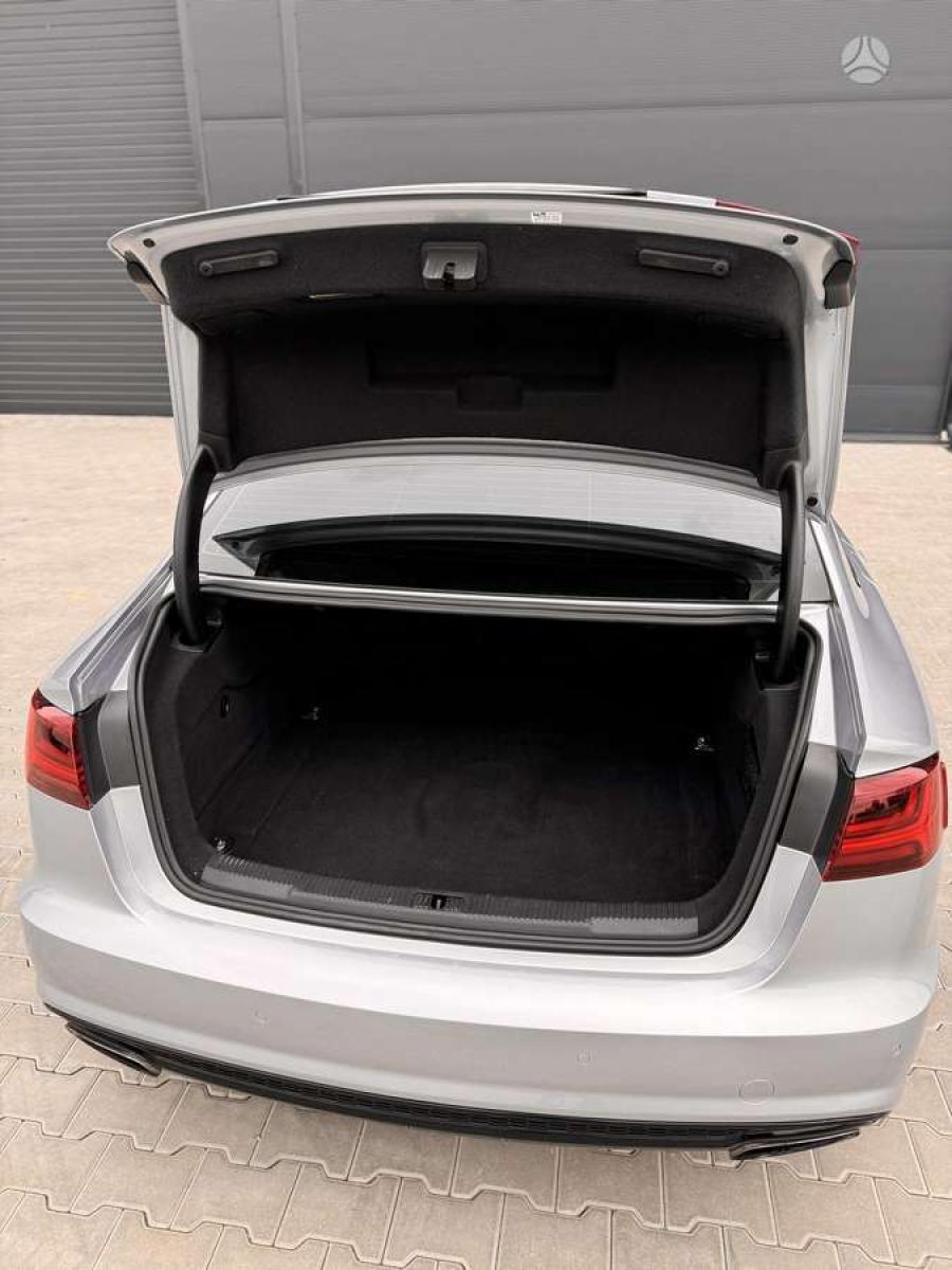 Grey Audi A6 2016 in Klaipeda, with an engine capacity of 3.00 L and mileage of 192 thousand km for 16000 €, photo 11 on AUTOMOTO.COM.LV