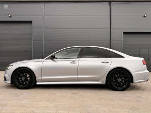 Grey Audi A6 2016 in Klaipeda, with an engine capacity of 3.00 L and mileage of 192 thousand km for 16000 €, photo 13 on AUTOMOTO.COM.LV