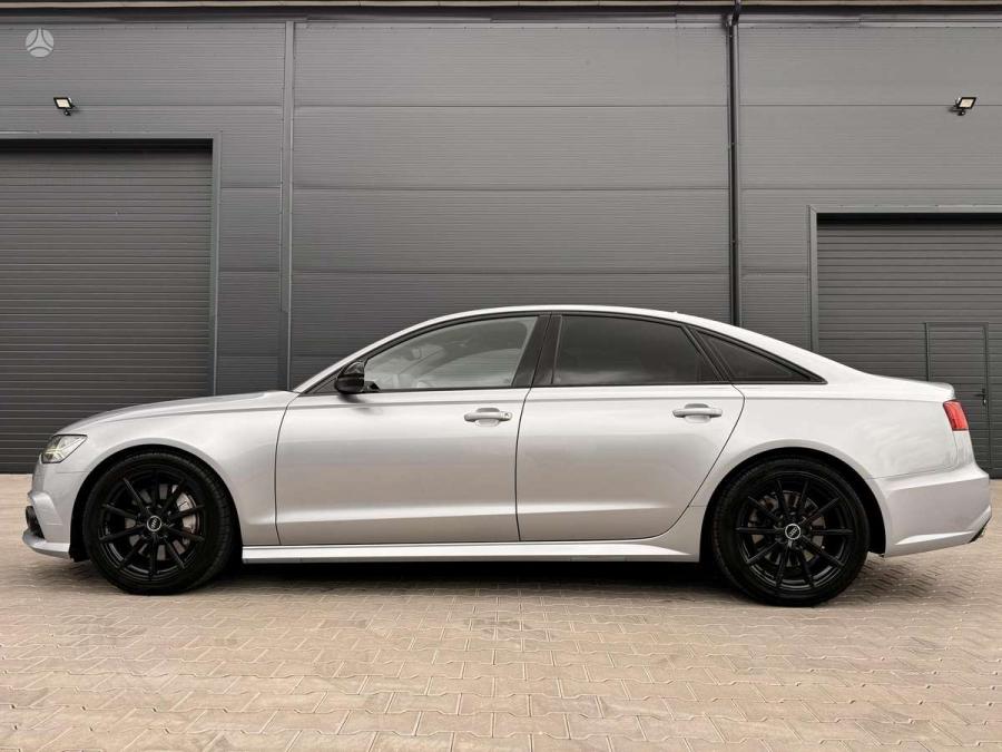Grey Audi A6 2016 in Klaipeda, with an engine capacity of 3.00 L and mileage of 192 thousand km for 16000 €, photo 13 on AUTOMOTO.COM.LV