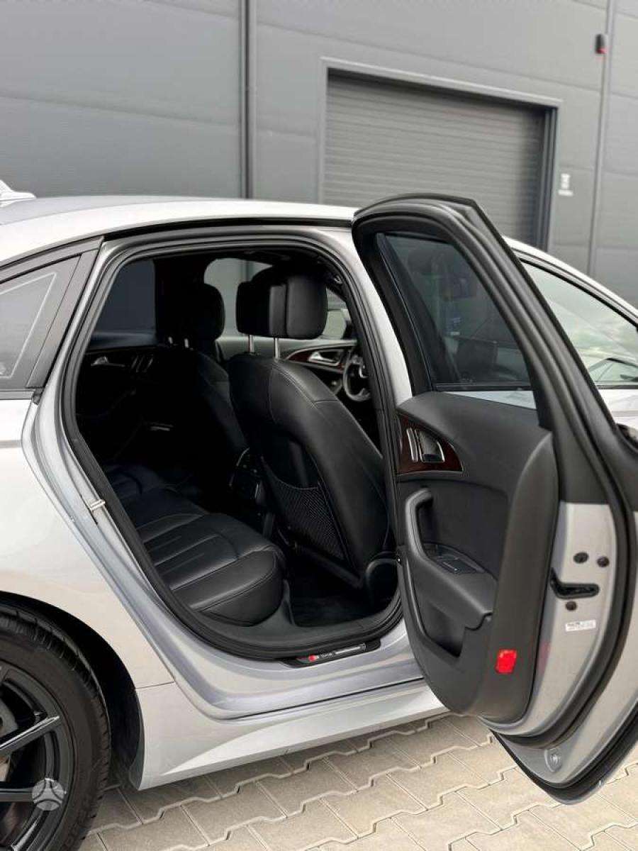 Grey Audi A6 2016 in Klaipeda, with an engine capacity of 3.00 L and mileage of 192 thousand km for 16000 €, photo 15 on AUTOMOTO.COM.LV