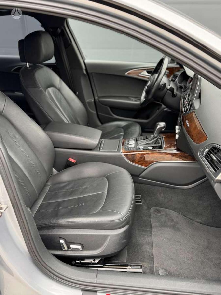 Grey Audi A6 2016 in Klaipeda, with an engine capacity of 3.00 L and mileage of 192 thousand km for 16000 €, photo 18 on AUTOMOTO.COM.LV