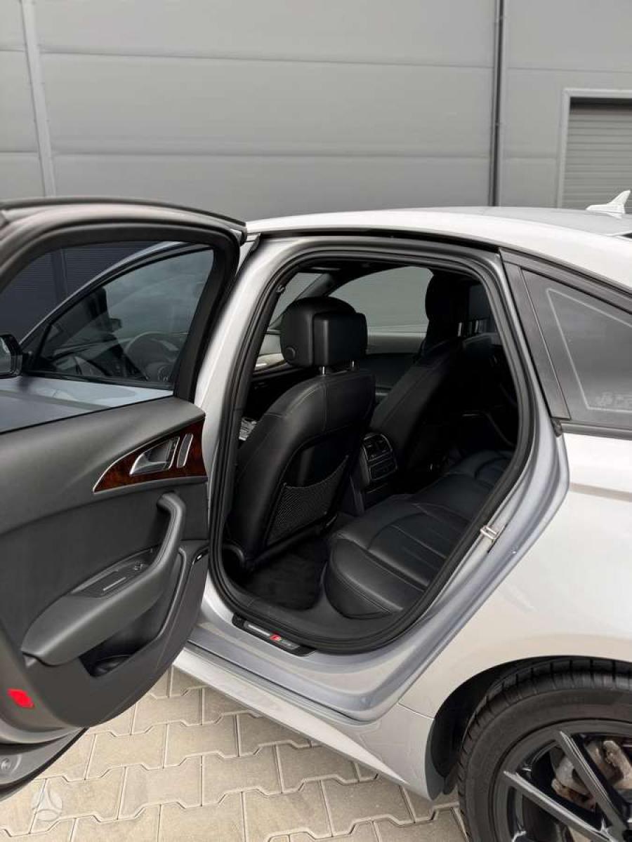 Grey Audi A6 2016 in Klaipeda, with an engine capacity of 3.00 L and mileage of 192 thousand km for 16000 €, photo 21 on AUTOMOTO.COM.LV