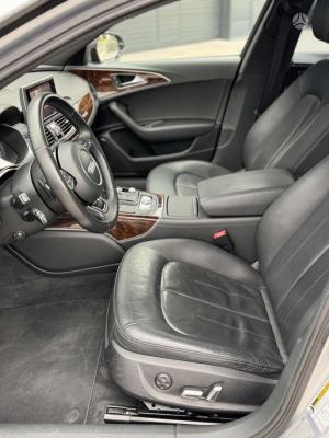 Grey Audi A6 2016 in Klaipeda, with an engine capacity of 3.00 L and mileage of 192 thousand km for 16000 €, photo 24 on AUTOMOTO.COM.LV