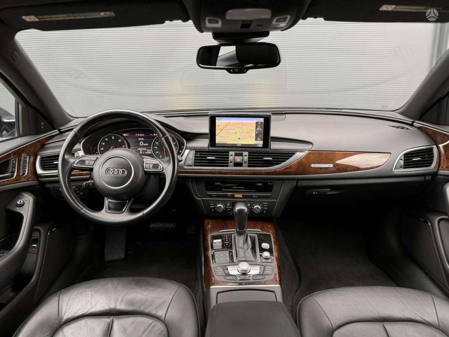 Grey Audi A6 2016 in Klaipeda, with an engine capacity of 3.00 L and mileage of 192 thousand km for 16000 €, photo 32 on AUTOMOTO.COM.LV