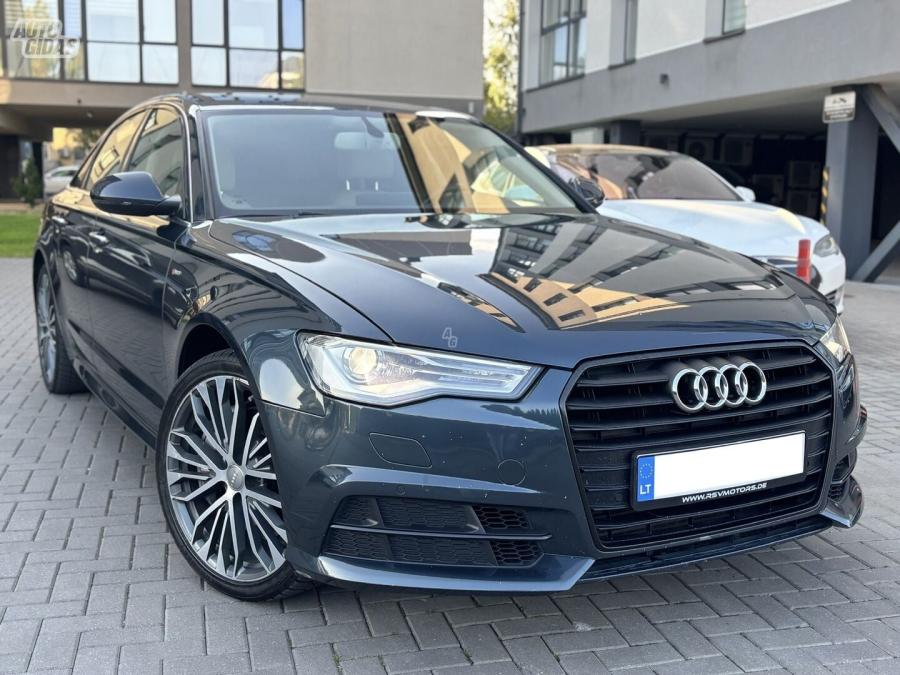 Grey Audi A6 2016 in Kaunas, with an engine capacity of 2.00 L and mileage of 130 thousand km for 11500 €, photo 1 on AUTOMOTO.COM.LV