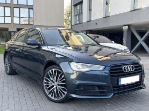 Grey Audi A6 2016 in Kaunas, with an engine capacity of 2.00 L and mileage of 130 thousand km for 11500 €, photo 6 on AUTOMOTO.COM.LV