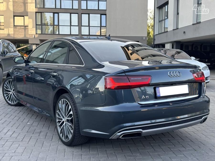 Grey Audi A6 2016 in Kaunas, with an engine capacity of 2.00 L and mileage of 130 thousand km for 11500 €, photo 9 on AUTOMOTO.COM.LV