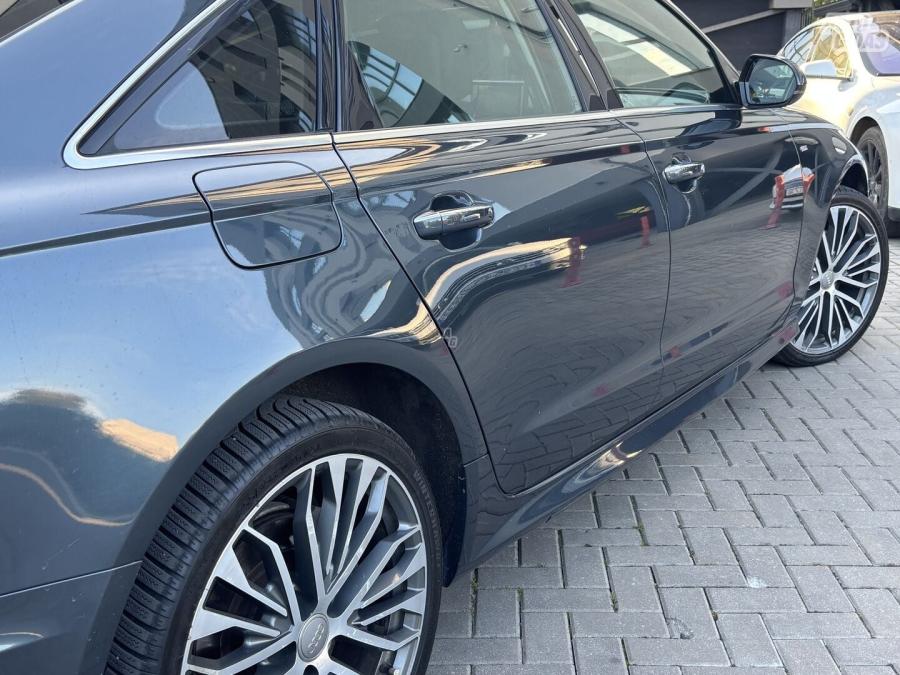 Grey Audi A6 2016 in Kaunas, with an engine capacity of 2.00 L and mileage of 130 thousand km for 11500 €, photo 12 on AUTOMOTO.COM.LV