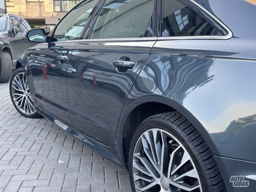 Grey Audi A6 2016 in Kaunas, with an engine capacity of 2.00 L and mileage of 130 thousand km for 11500 €, photo 13 on AUTOMOTO.COM.LV