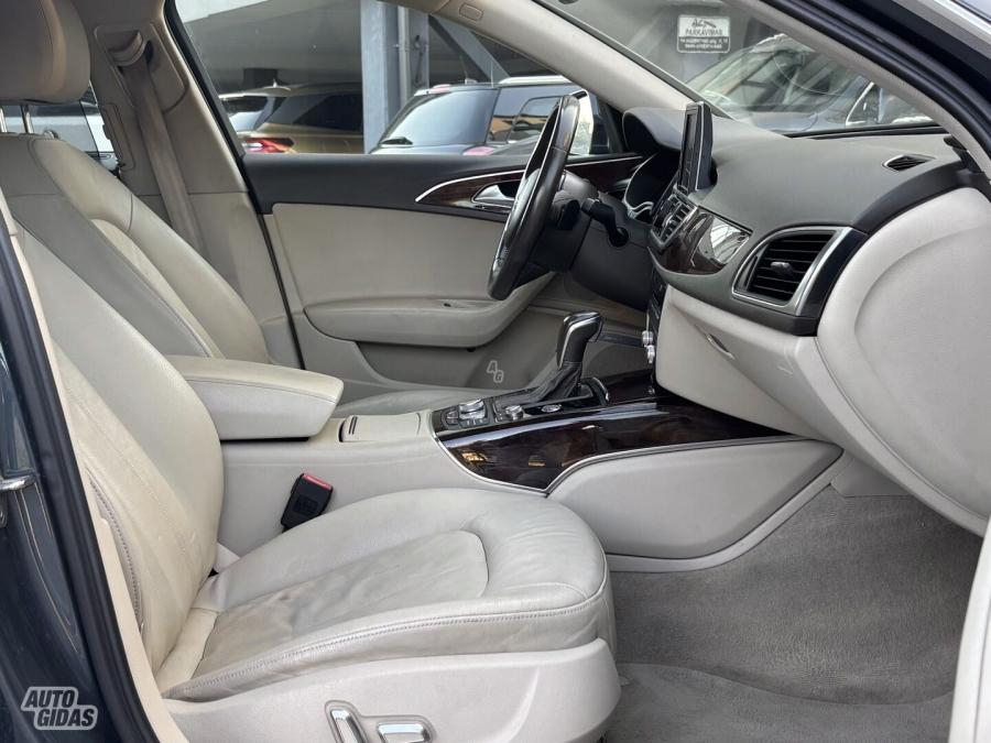 Grey Audi A6 2016 in Kaunas, with an engine capacity of 2.00 L and mileage of 130 thousand km for 11500 €, photo 26 on AUTOMOTO.COM.LV