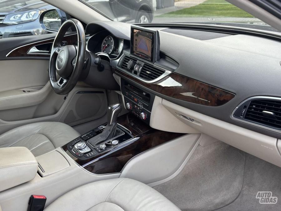 Grey Audi A6 2016 in Kaunas, with an engine capacity of 2.00 L and mileage of 130 thousand km for 11500 €, photo 27 on AUTOMOTO.COM.LV