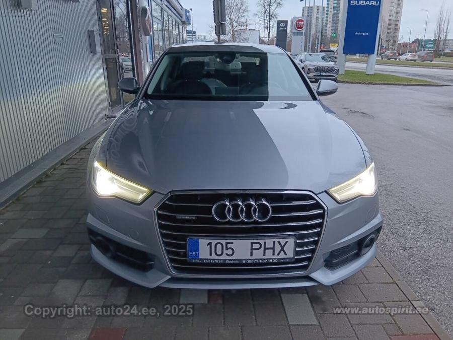 Grey Audi A6 2017 in Tallinn, with an engine capacity of 3.00 L and mileage of 195 thousand km for 17990 €, photo 4 on AUTOMOTO.COM.LV