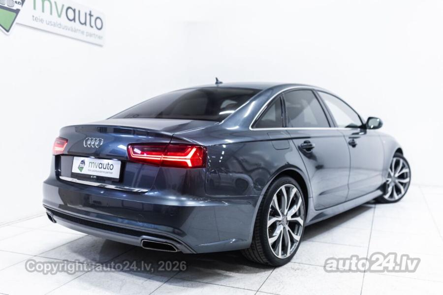 Grey Audi A6 2017 in Tallinn, with an engine capacity of 3.00 L and mileage of 113 thousand km for 16990 €, photo 6 on AUTOMOTO.COM.LV