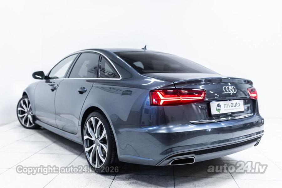Grey Audi A6 2017 in Tallinn, with an engine capacity of 3.00 L and mileage of 113 thousand km for 16990 €, photo 8 on AUTOMOTO.COM.LV