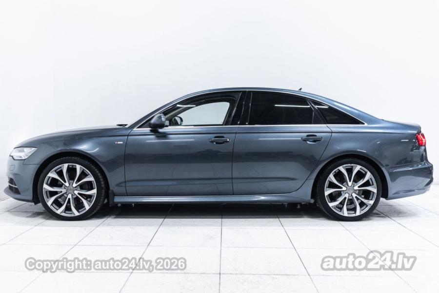 Grey Audi A6 2017 in Tallinn, with an engine capacity of 3.00 L and mileage of 113 thousand km for 16990 €, photo 10 on AUTOMOTO.COM.LV