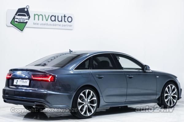 Grey Audi A6 2017 in Tallinn, with an engine capacity of 3.00 L and mileage of 113 thousand km for 16990 €, photo 2 on AUTOMOTO.COM.LV