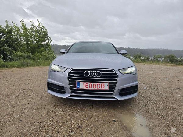 Grey Audi A6 2017 in Kaunas, with an engine capacity of 3.00 L and mileage of 127 thousand km for 16700 €, photo 1 on AUTOMOTO.COM.LV