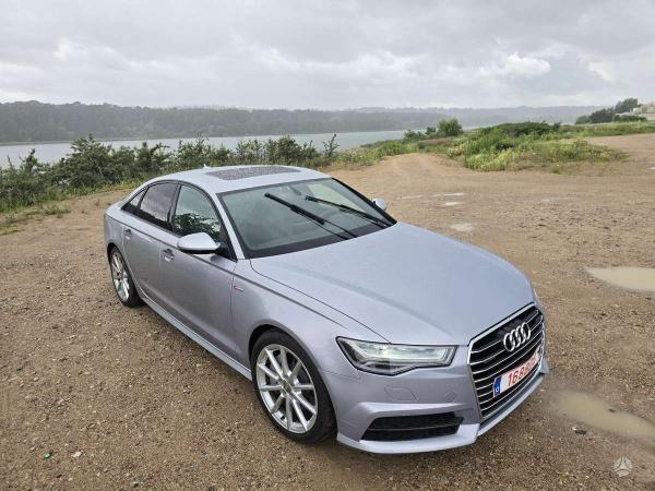 Grey Audi A6 2017 in Kaunas, with an engine capacity of 3.00 L and mileage of 127 thousand km for 16700 €, photo 2 on AUTOMOTO.COM.LV